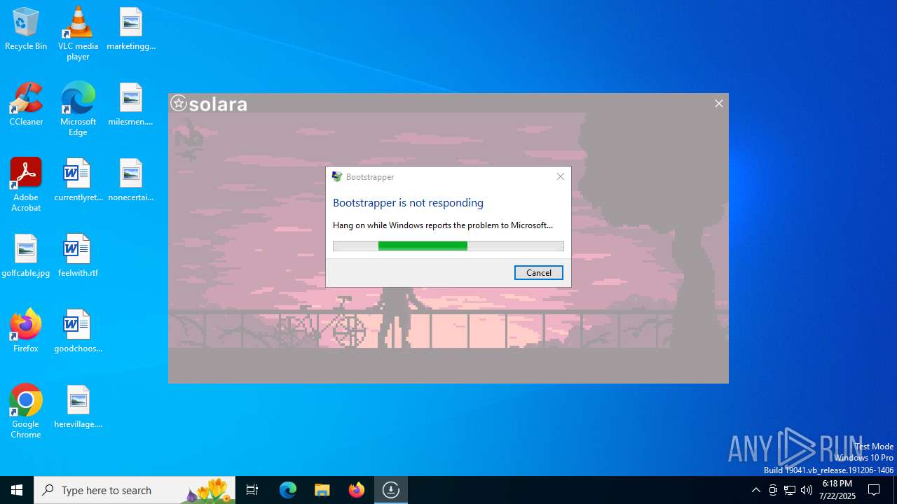 Malware analysis https://wearedevs.net/d/Solara Malicious activity | ANY.RUN - Malware Sandbox ...