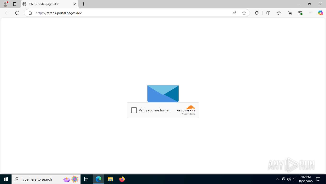 Analysis https://linkprotect.cudasvc.com/url?a=https%3a%2f%2ftetens-portal.pages.dev&c=E,1,TYEw ...