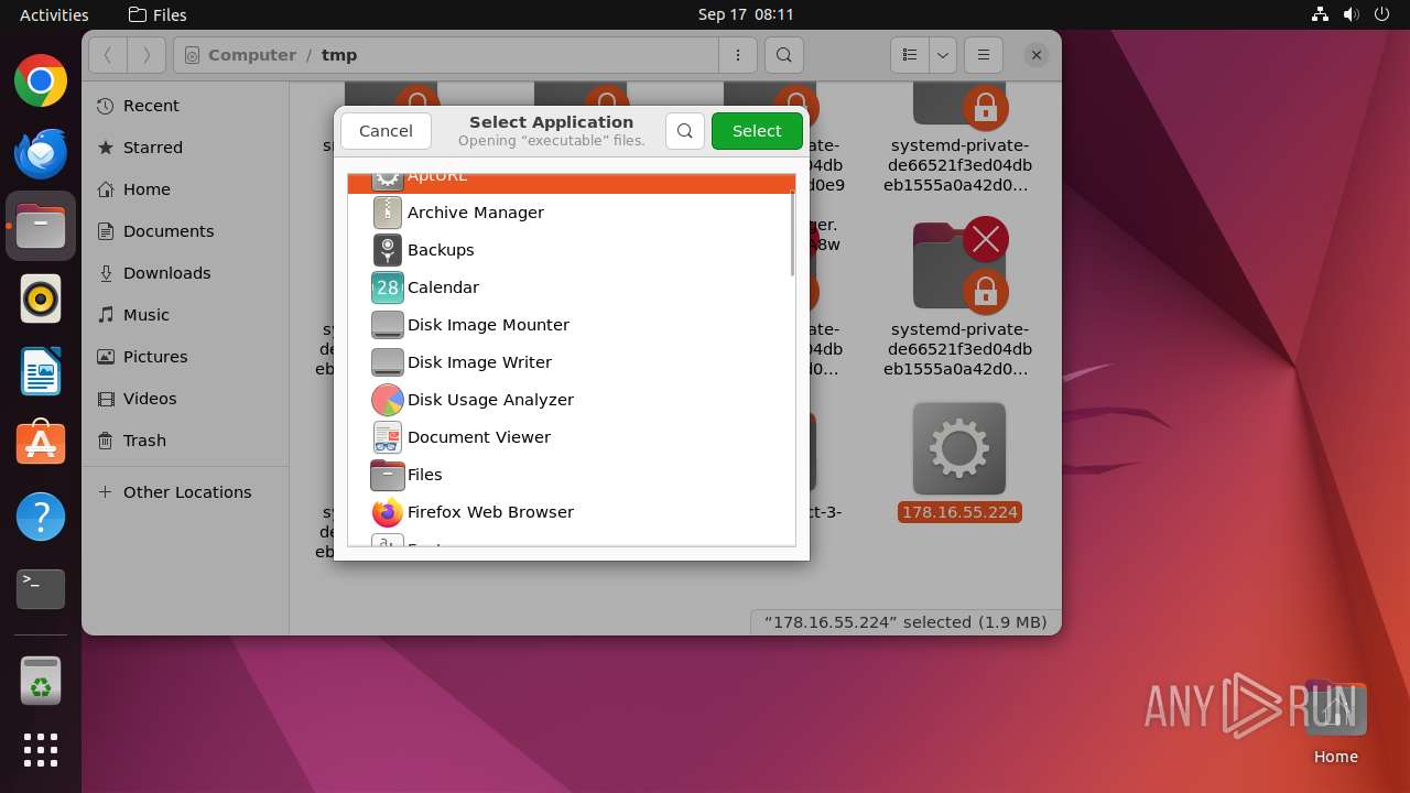 Malware analysis 178.16.55.224 Malicious activity | ANY.RUN - Malware ...