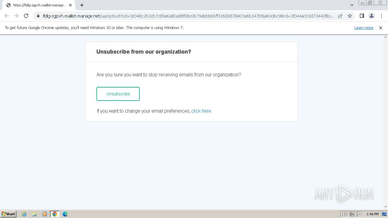 Malware analysis https://fldlg-zgpvh.maillist-manage.net/ua/optout?od ...