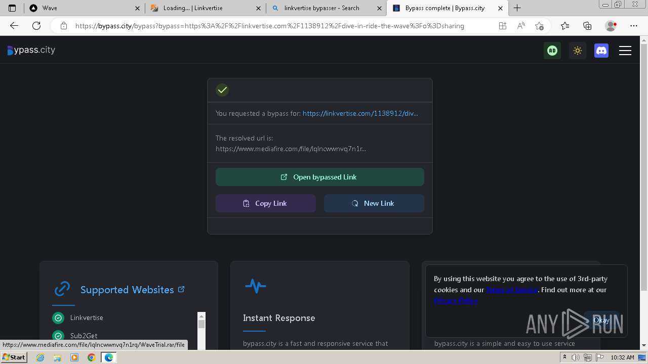 Malware analysis https://getwave.gg/ Malicious activity | ANY.RUN - Malware Sandbox Online
