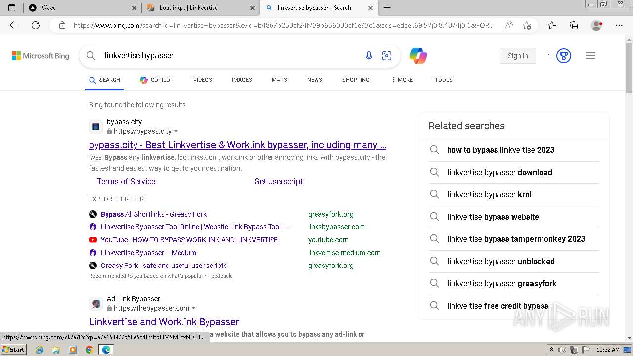 Malware analysis https://getwave.gg/ Malicious activity | ANY.RUN - Malware Sandbox Online