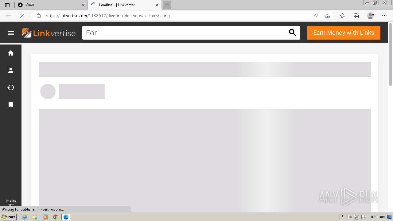 Malware analysis https://getwave.gg/ Malicious activity | ANY.RUN - Malware Sandbox Online