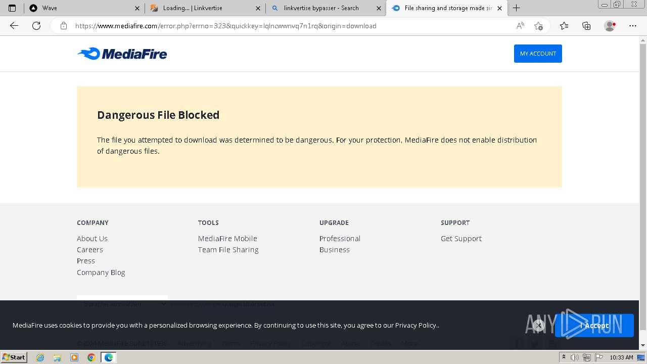 Malware analysis https://getwave.gg/ Malicious activity | ANY.RUN - Malware Sandbox Online