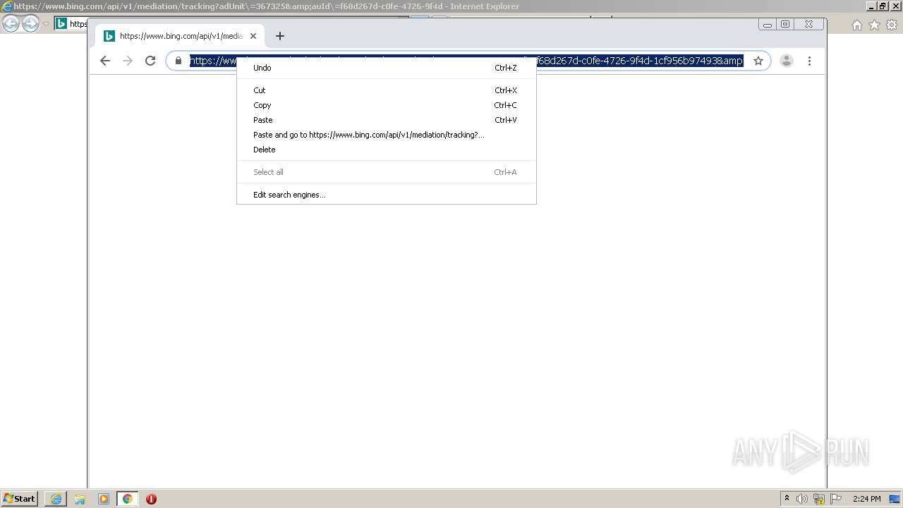 Analysis https://www.bing.com/api/v1/mediation/tracking?adUnit\=367325 ...