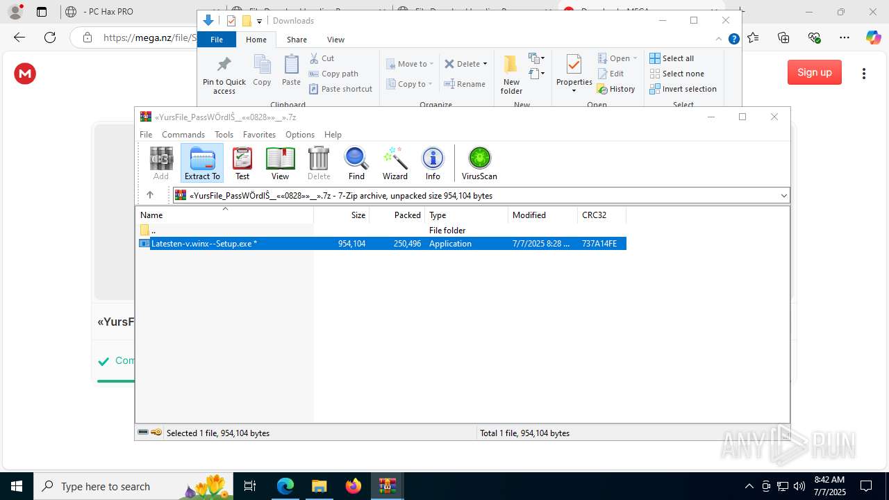 Analysis https://pchax.pro/click-go-to-download/ Malicious activity - Interactive analysis ANY.RUN