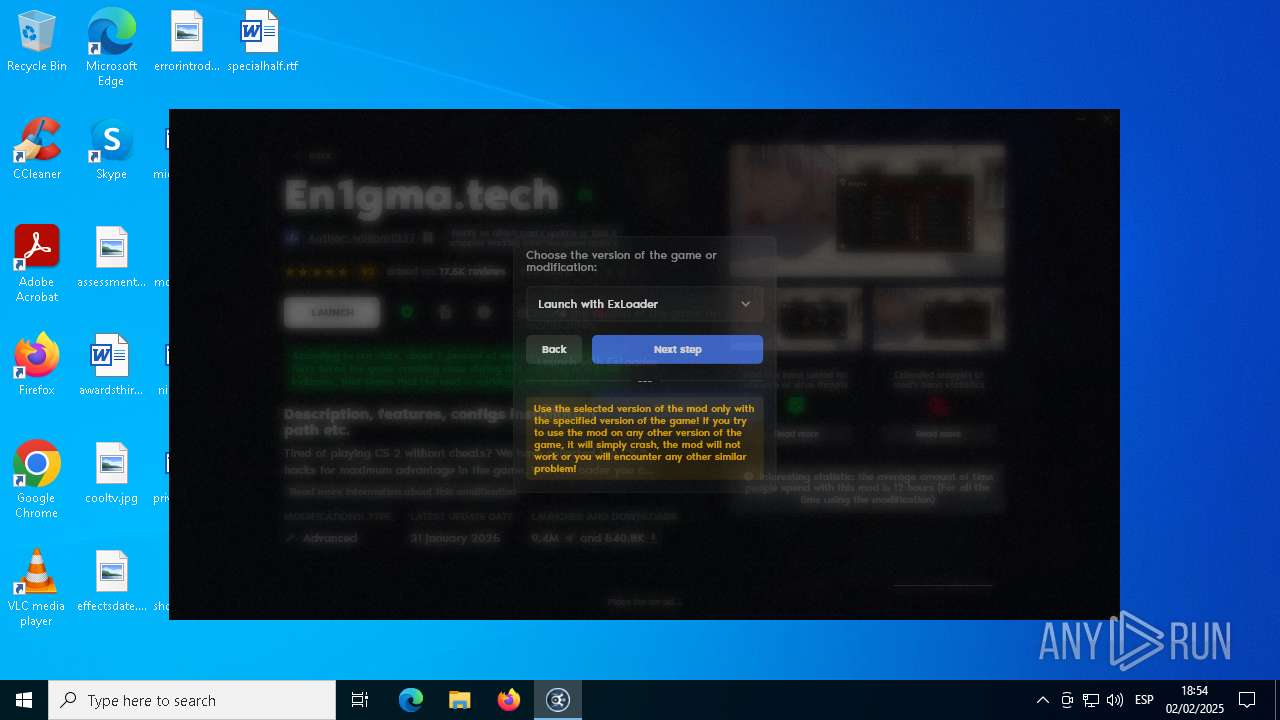 Malware analysis ExLoader_Installer.exe Malicious activity | ANY.RUN - Malware Sandbox Online