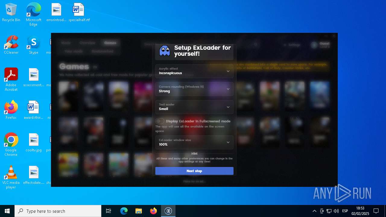 Malware analysis ExLoader_Installer.exe Malicious activity | ANY.RUN - Malware Sandbox Online