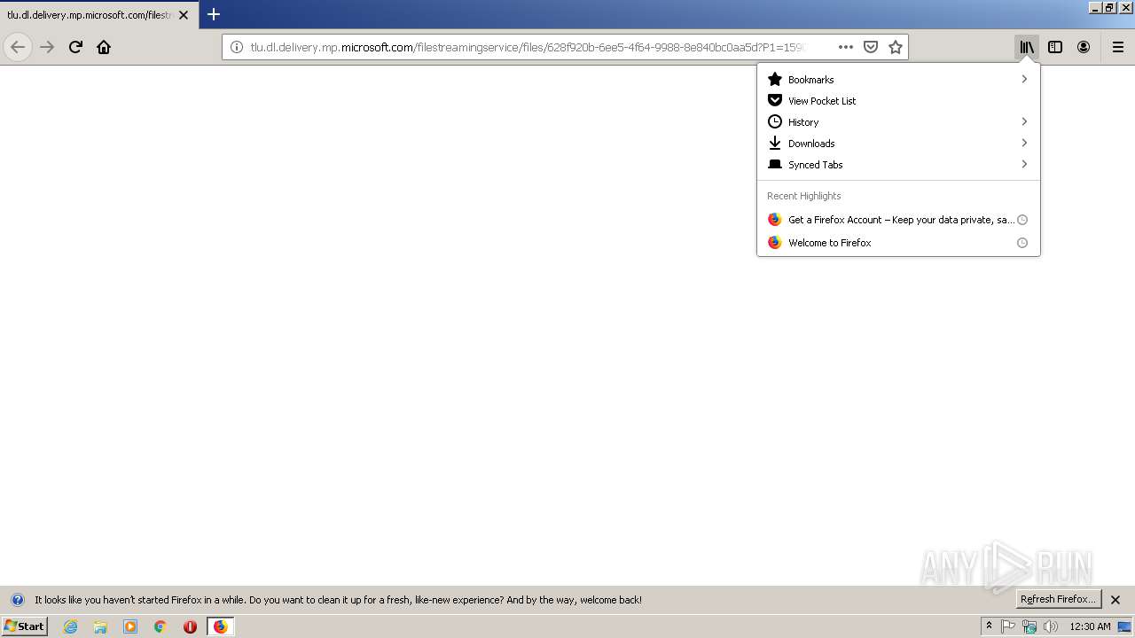 Malware analysis http://tlu.dl.delivery.mp.microsoft.com/filestreamingservice/files/628f920b ...