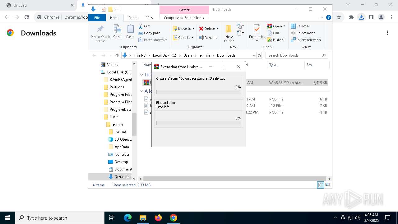 Malware analysis https://github.com/Blank-c/Umbral-Stealer/releases ...