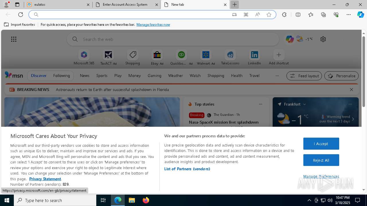 Malware analysis https://www.ringcentral.com/legal/eulatos.html ...