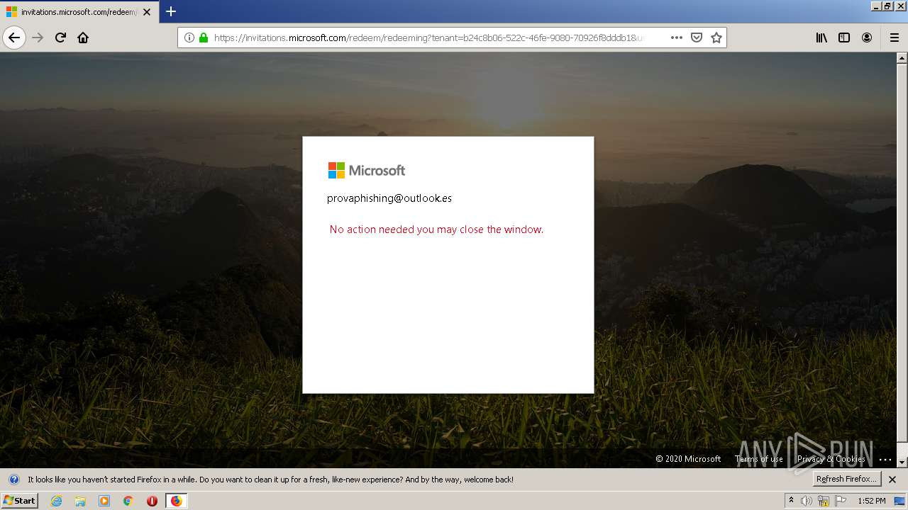 Malware analysis https://urldefense.com/v3/__https:/login.microsoftonline.com/redeem?rd=https*3a ...