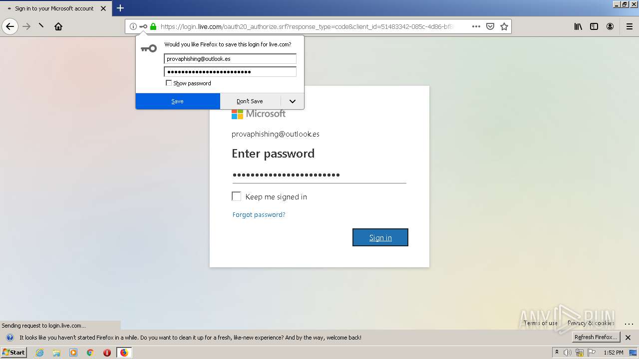 Malware analysis https://urldefense.com/v3/__https:/login.microsoftonline.com/redeem?rd=https*3a ...
