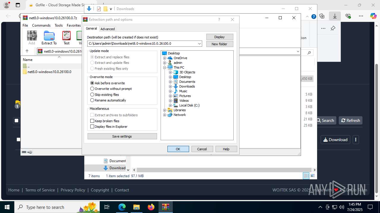 Malware analysis https://gofile.io/d/OAdat2 Malicious activity | ANY ...