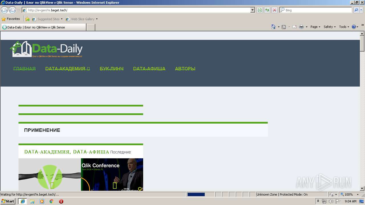 Malware analysis http://evgeni7e.beget.tech Malicious activity | ANY ...