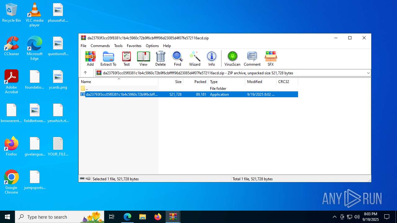 Analysis https://bazaar.abuse.ch/download ...