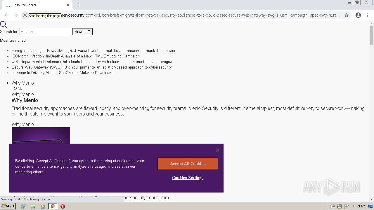 Malware analysis https://pages.menlosecurity.com ...