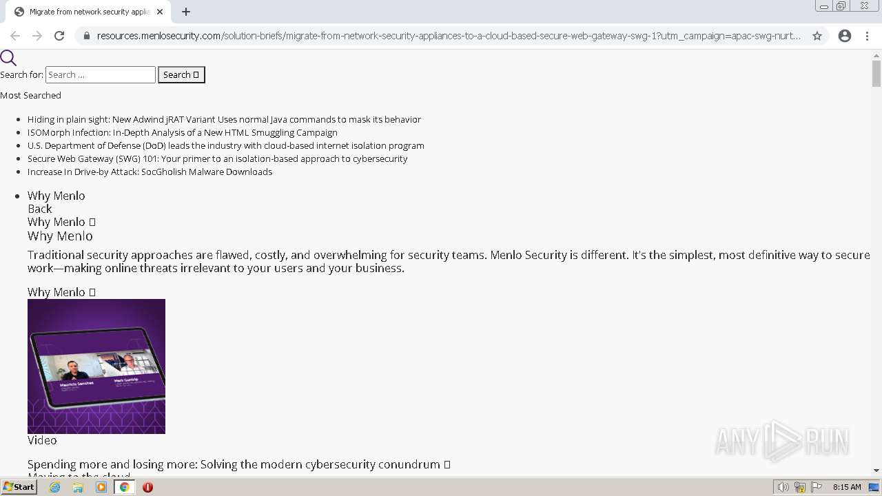 Malware analysis https://pages.menlosecurity.com ...