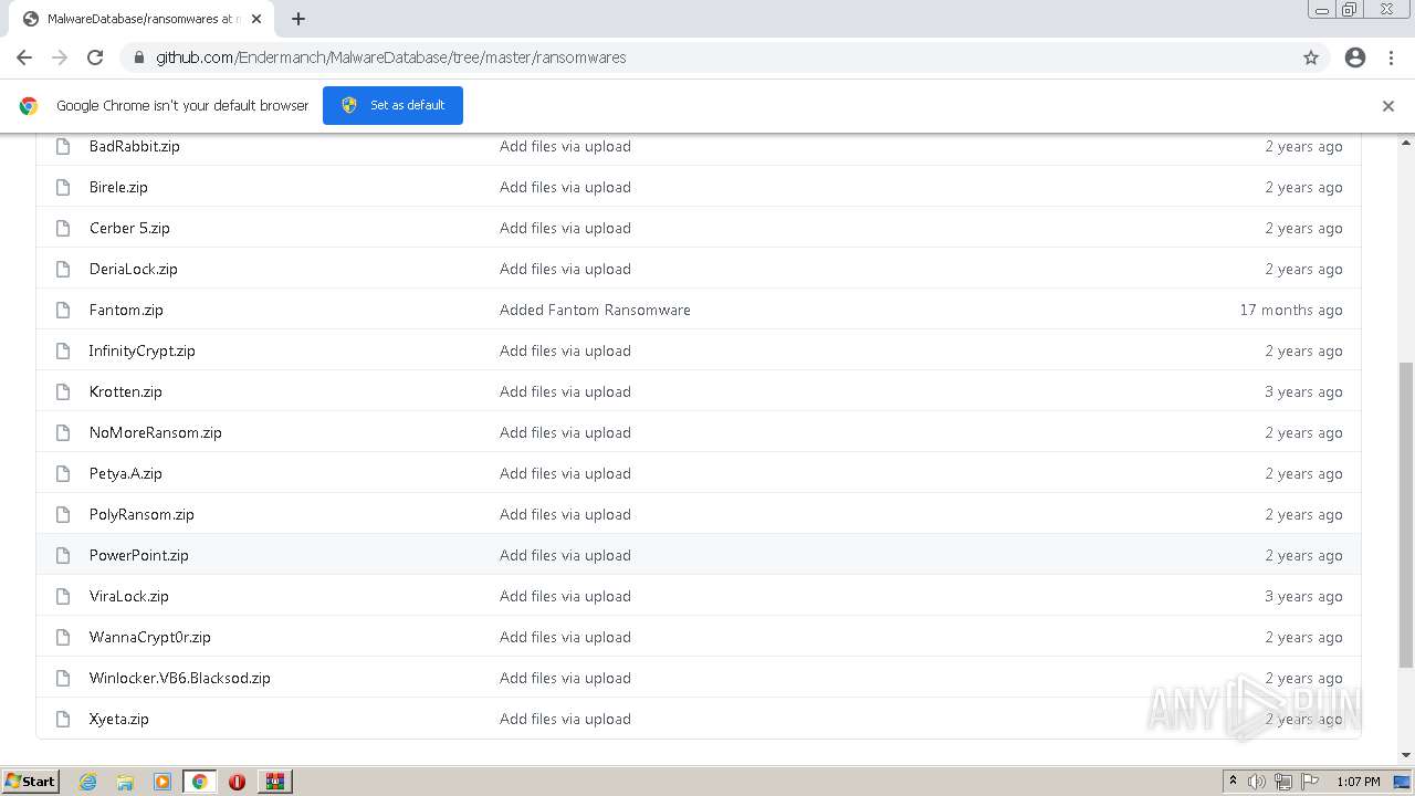Malware analysis https://github.com/Endermanch/MalwareDatabase/blob ...