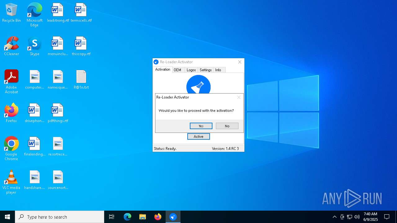 Malware analysis Re-Loader.exe Malicious activity | ANY.RUN - Malware Sandbox Online