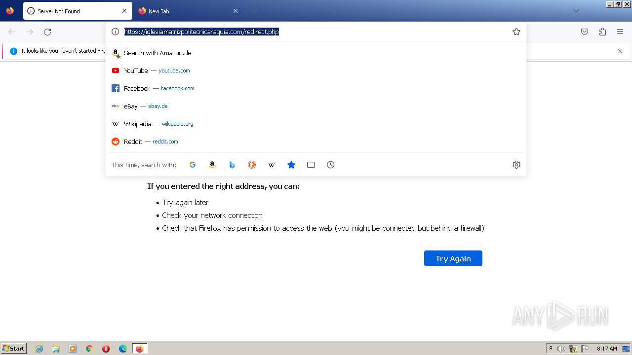 Malware Analysis Https: Eur03.safelinks.protection.outlook.com ?url