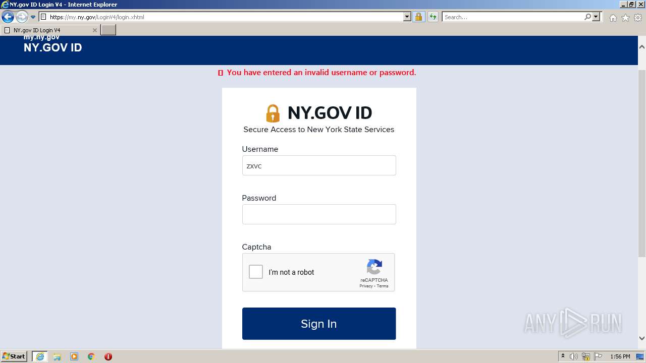 Malware analysis https://my.ny.gov/LoginV4/login.xhtml Malicious ...