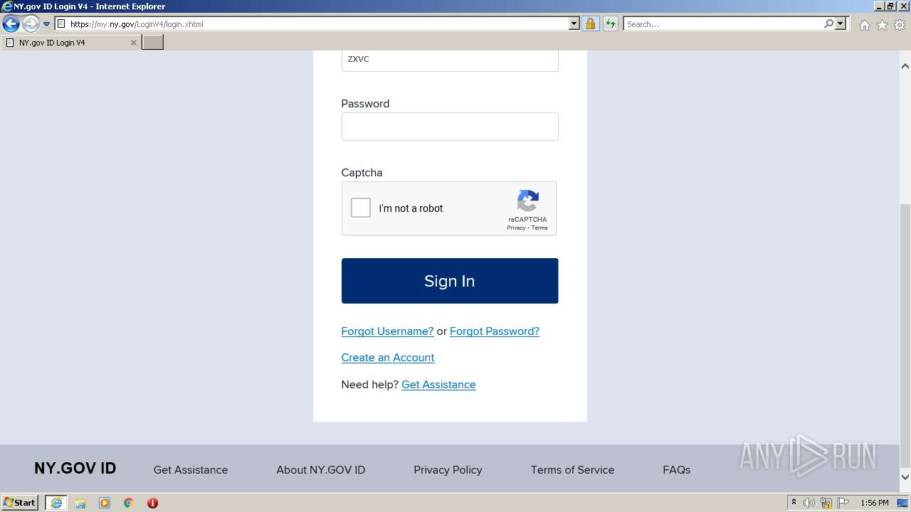 Malware analysis https://my.ny.gov/LoginV4/login.xhtml Malicious ...