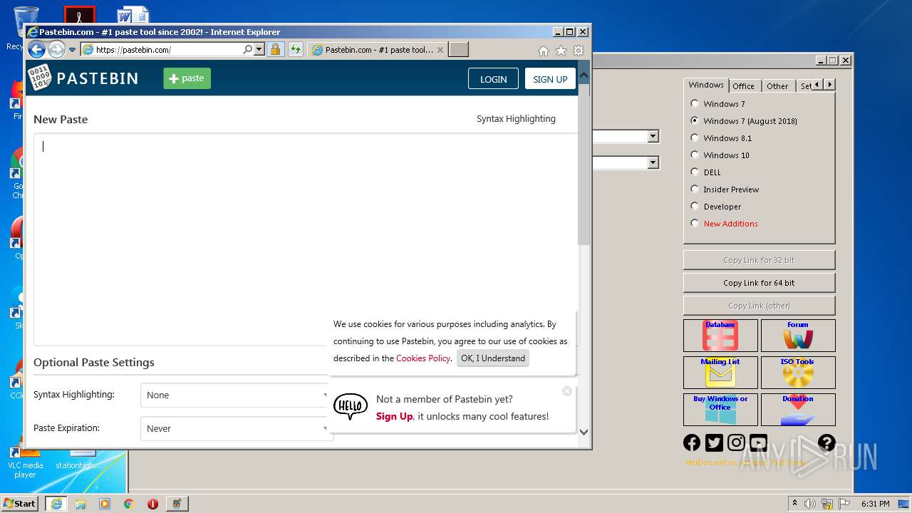 Malware analysis Windows-ISO-Downloader.exe Malicious activity | ANY ...