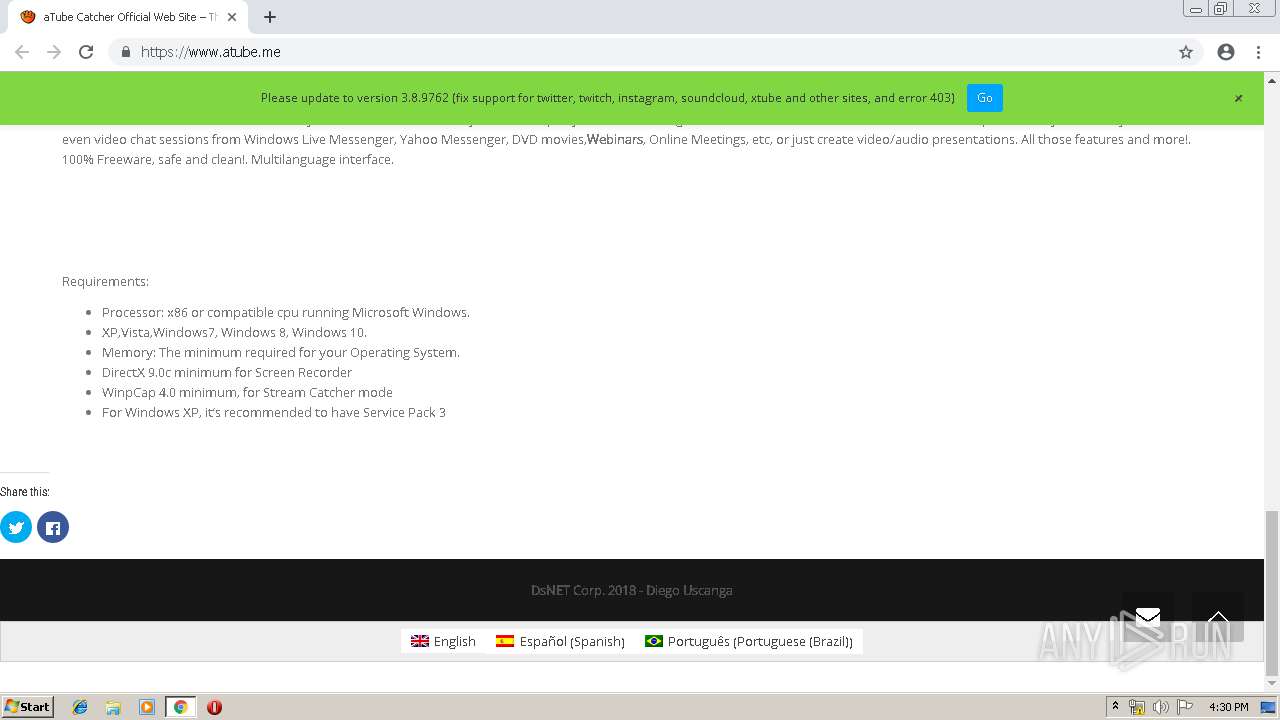 Analysis http://ytc.dsnetwb.com No threats detected - Interactive analysis ANY.RUN