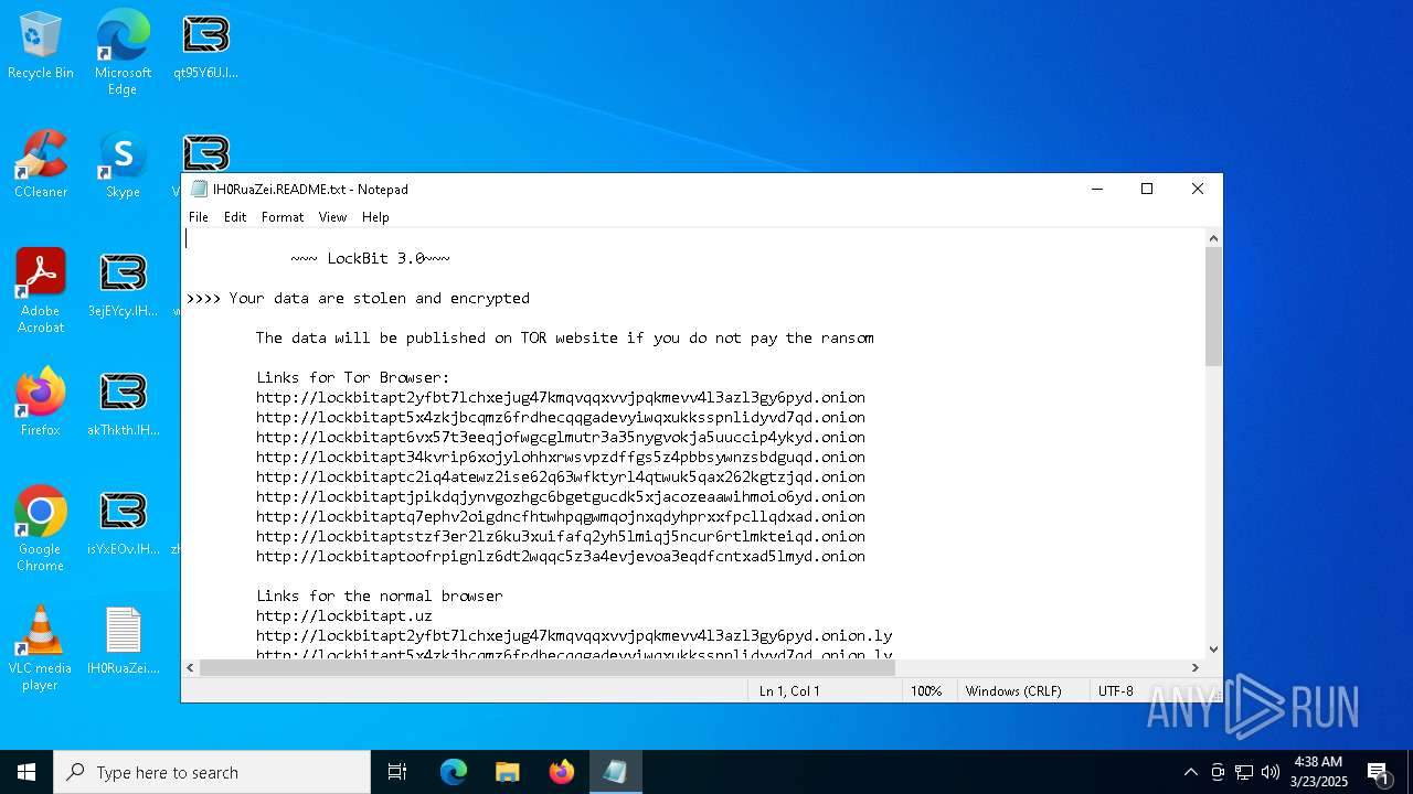 Analysis LB3.exe (MD5: 222EAB3F409F97B1A3442411676CA689) Malicious activity - Interactive ...
