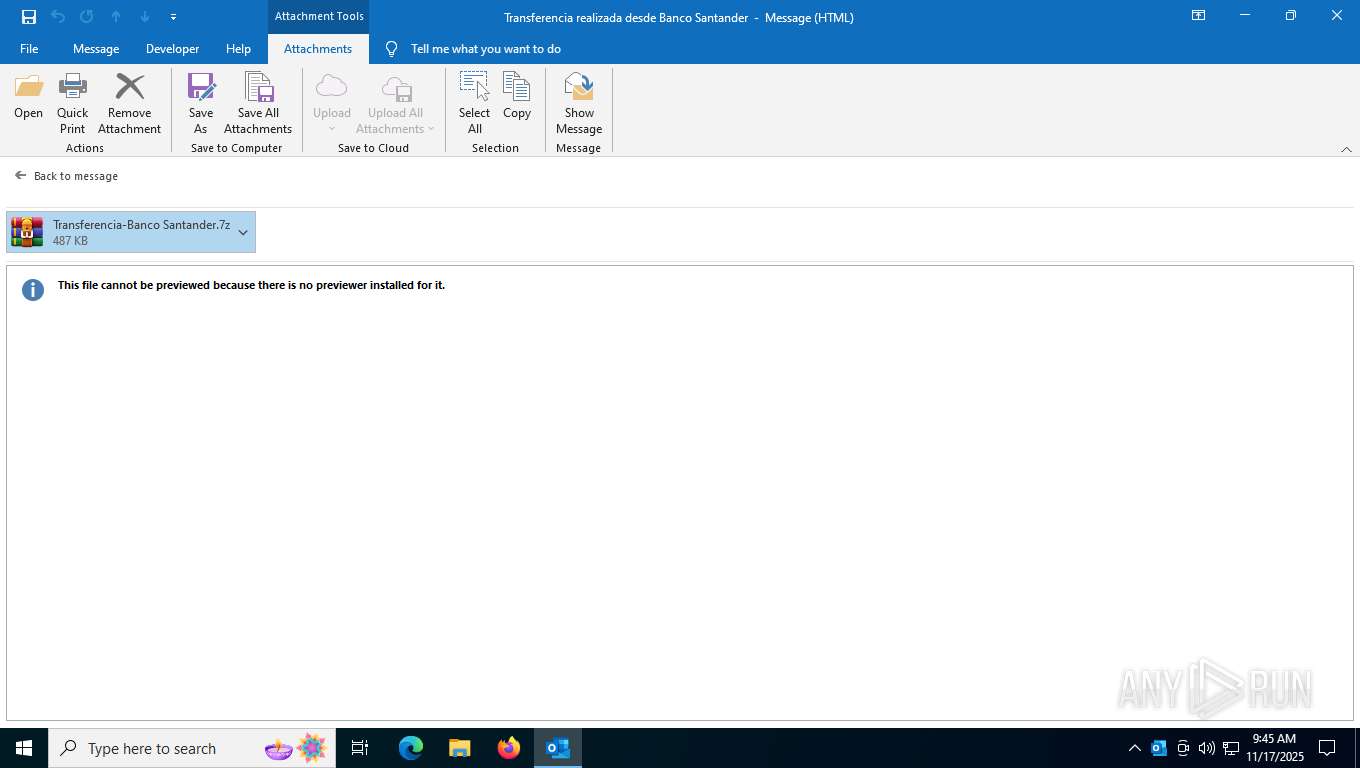 Malware analysis demo-sample.msg Malicious activity | ANY.RUN - Malware ...