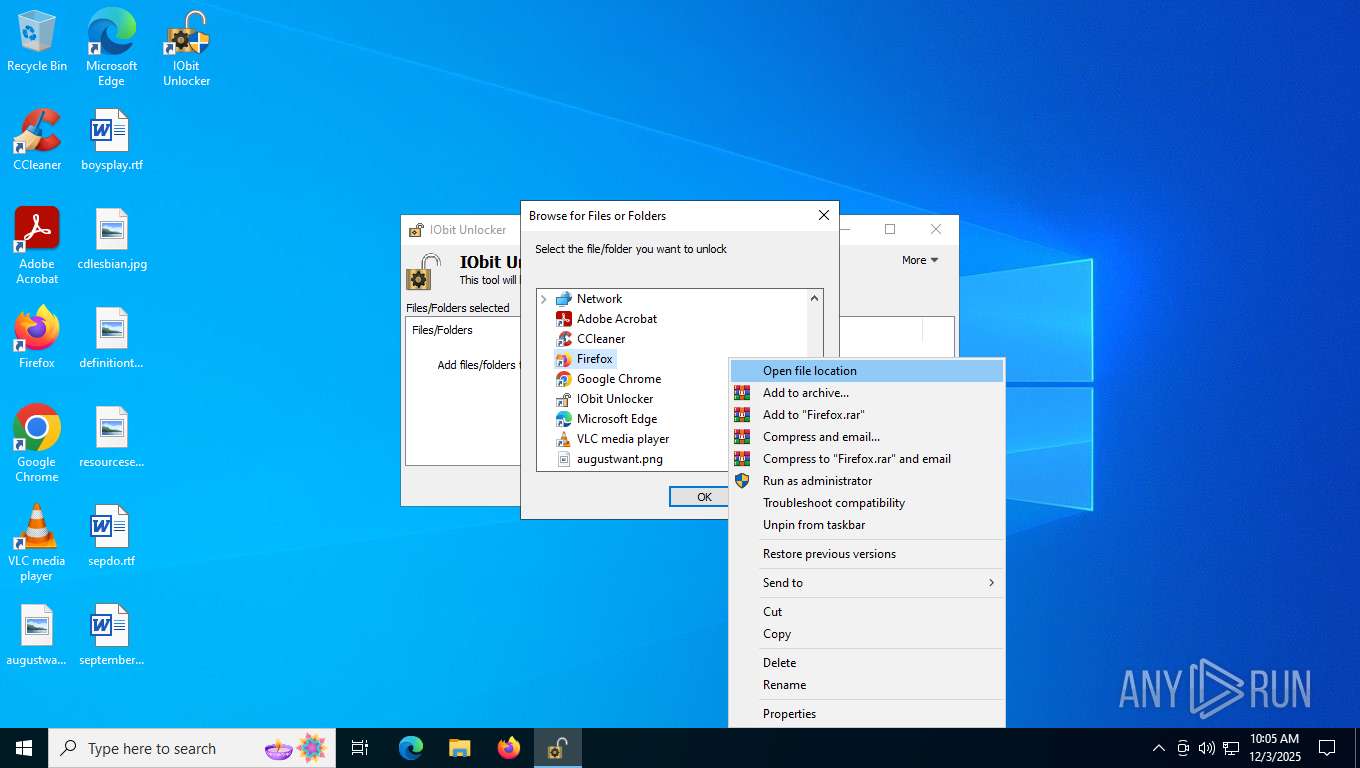 Malware analysis unlocker-setup.exe No threats detected | ANY.RUN - Malware Sandbox Online