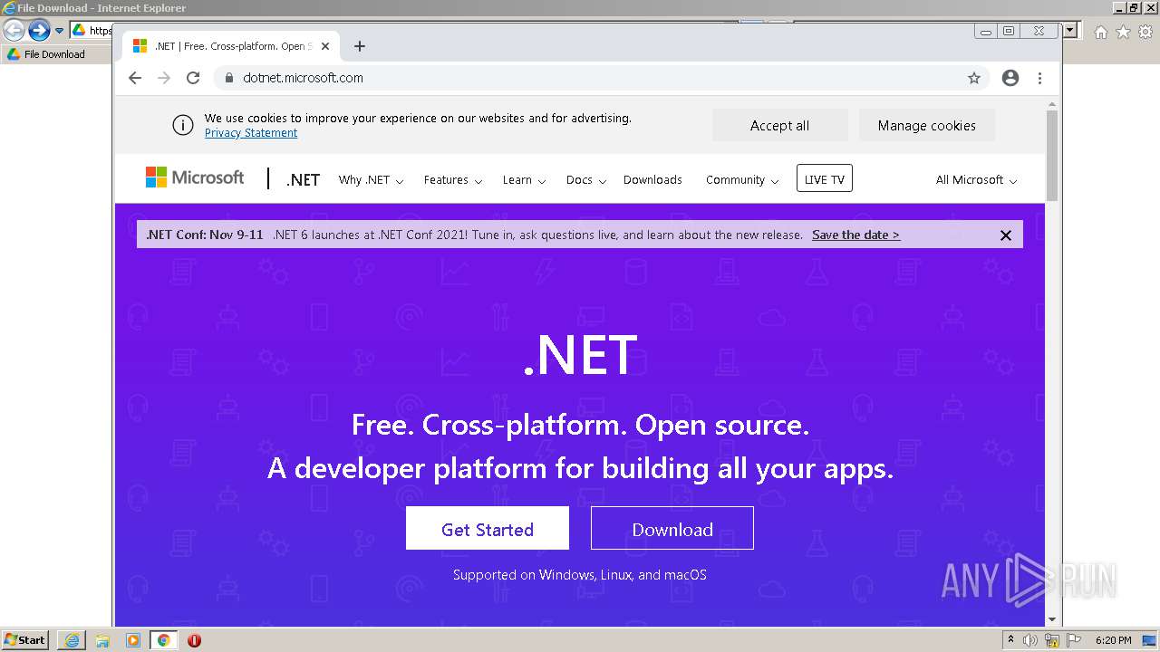 Malware analysis https://adobeview.z13.web.core.windows.net/report.html Malicious activity | ANY ...