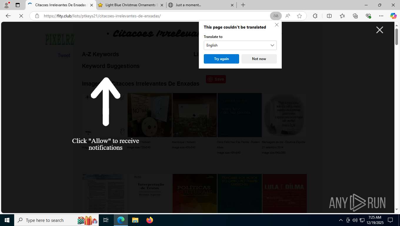 Malware analysis fity.club/ Malicious activity | ANY.RUN - Malware ...