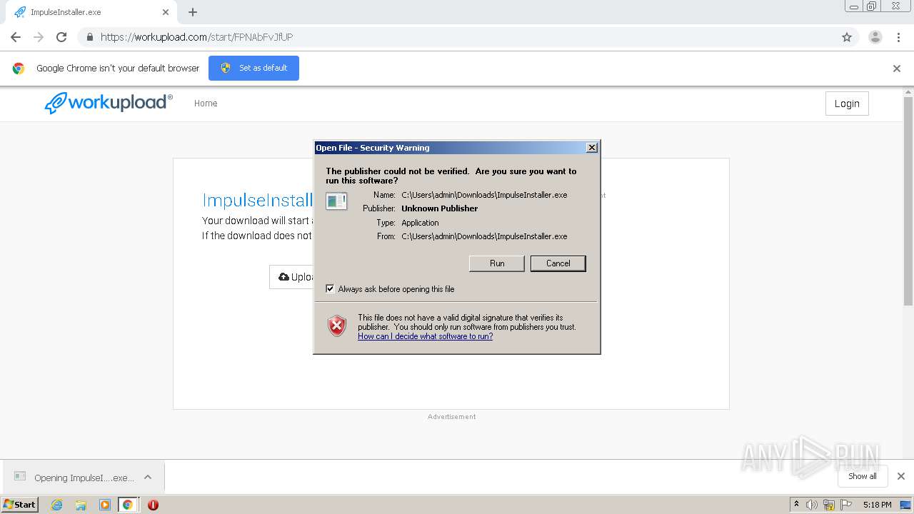 Malware analysis https://workupload.com/start/FPNAbFvJfUP Malicious activity | ANY.RUN - Malware ...