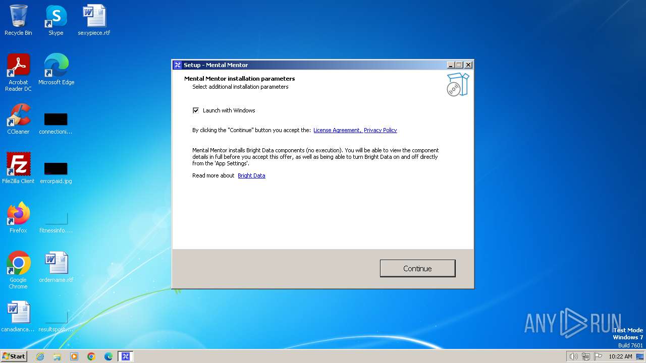 Malware Analysis Mentalmentor.exe.zip Malicious Activity 