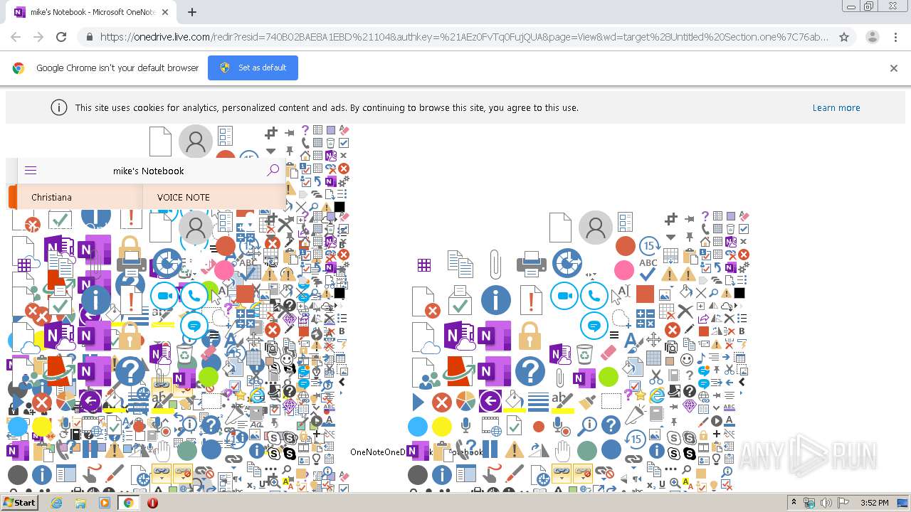 Analysis https://1drv.ms/u/s!Ar0eiq4rsEAHaEz0FvTq0FujQUA?e=2SMH0N Malicious activity ...