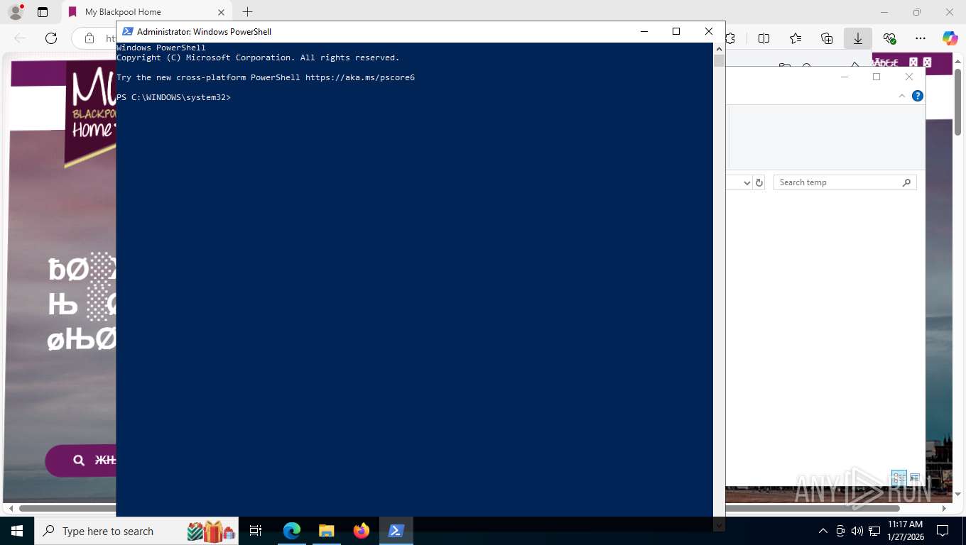 Malware analysis myblackpoolhome.co.uk Malicious activity | ANY.RUN ...