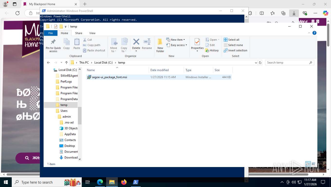 Malware analysis myblackpoolhome.co.uk Malicious activity | ANY.RUN ...