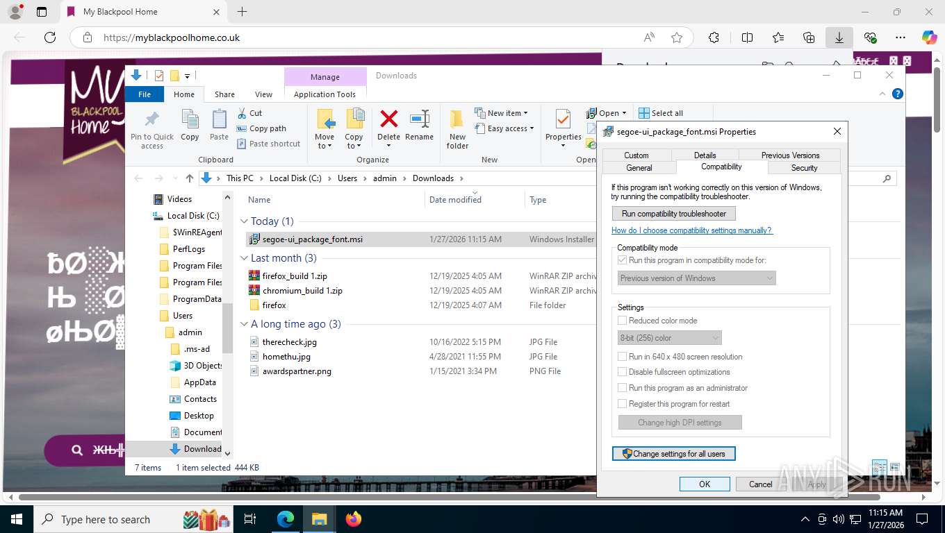 Malware analysis myblackpoolhome.co.uk Malicious activity | ANY.RUN ...