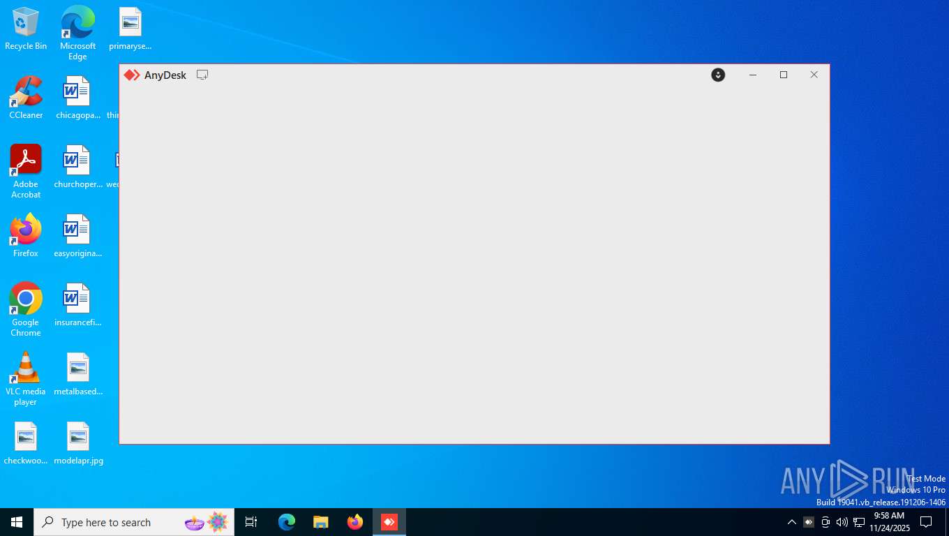 Malware analysis AnyDesk (1).exe Malicious activity | ANY.RUN - Malware ...