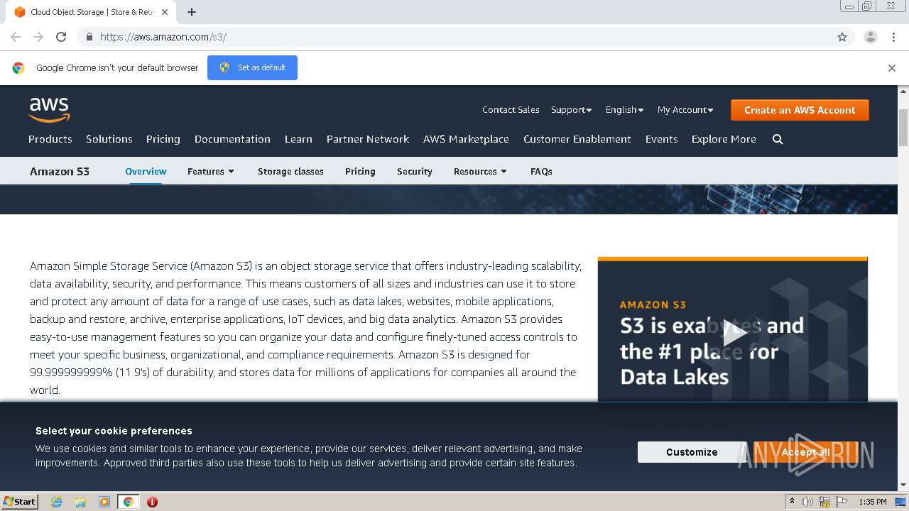 Malware analysis https://s3.amazonaws.com Malicious activity | ANY.RUN - Malware Sandbox Online