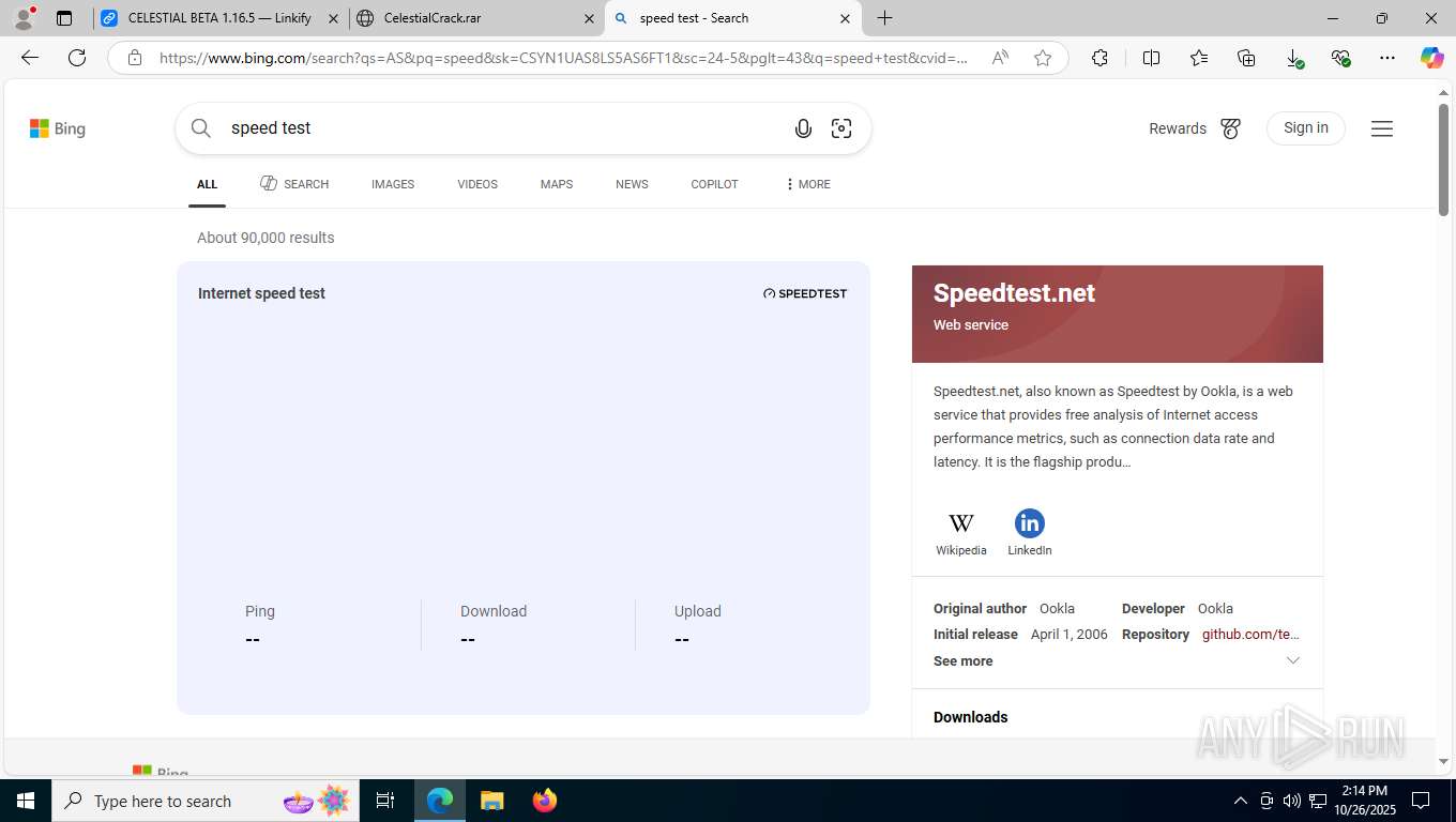 Analysis https://go.linkify.ru/2D5G Malicious activity - Interactive analysis ANY.RUN