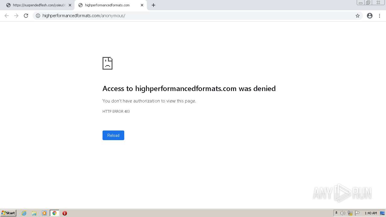 Malware analysis https://suspendedflesh.com/ysieu08q?qsuplx=54&refer ...