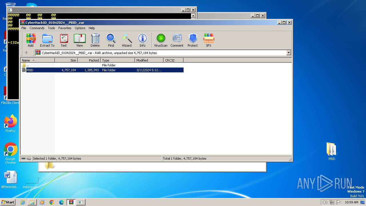 Malware analysis CyberHackID_01042024__PBID_.rar Malicious activity ...