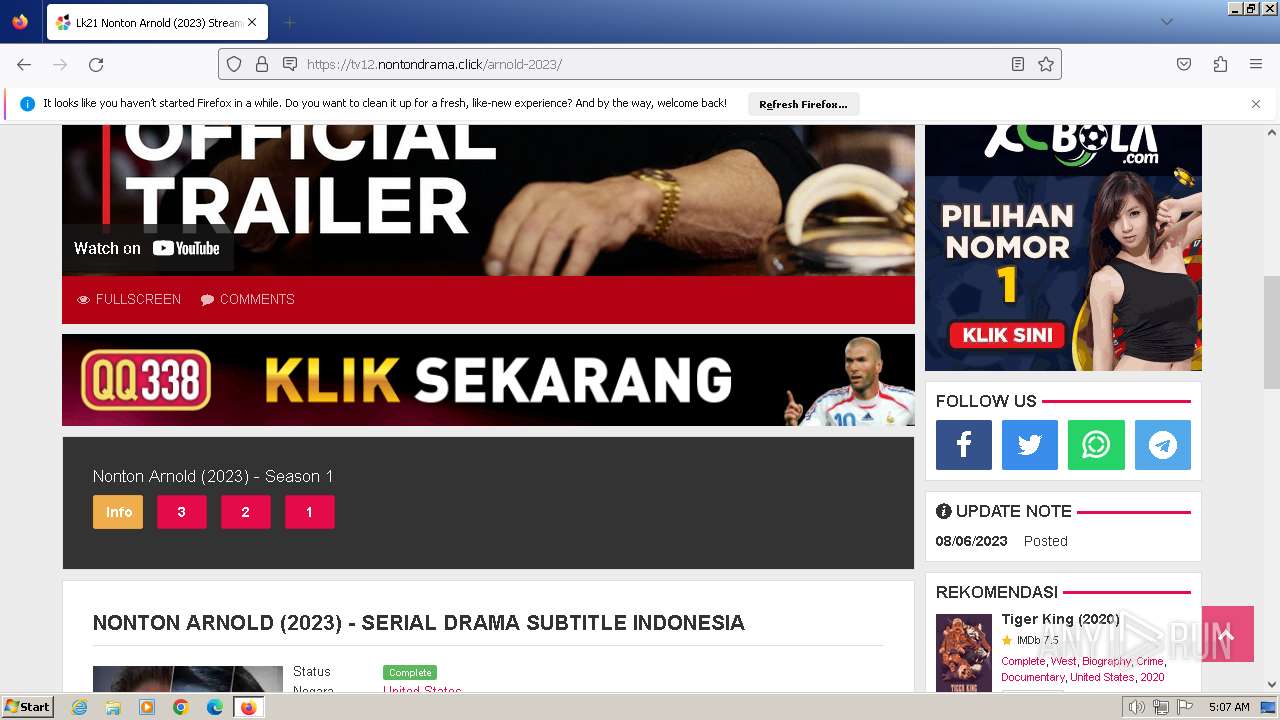 Malware analysis d21.team Malicious activity | ANY.RUN - Malware Sandbox Online