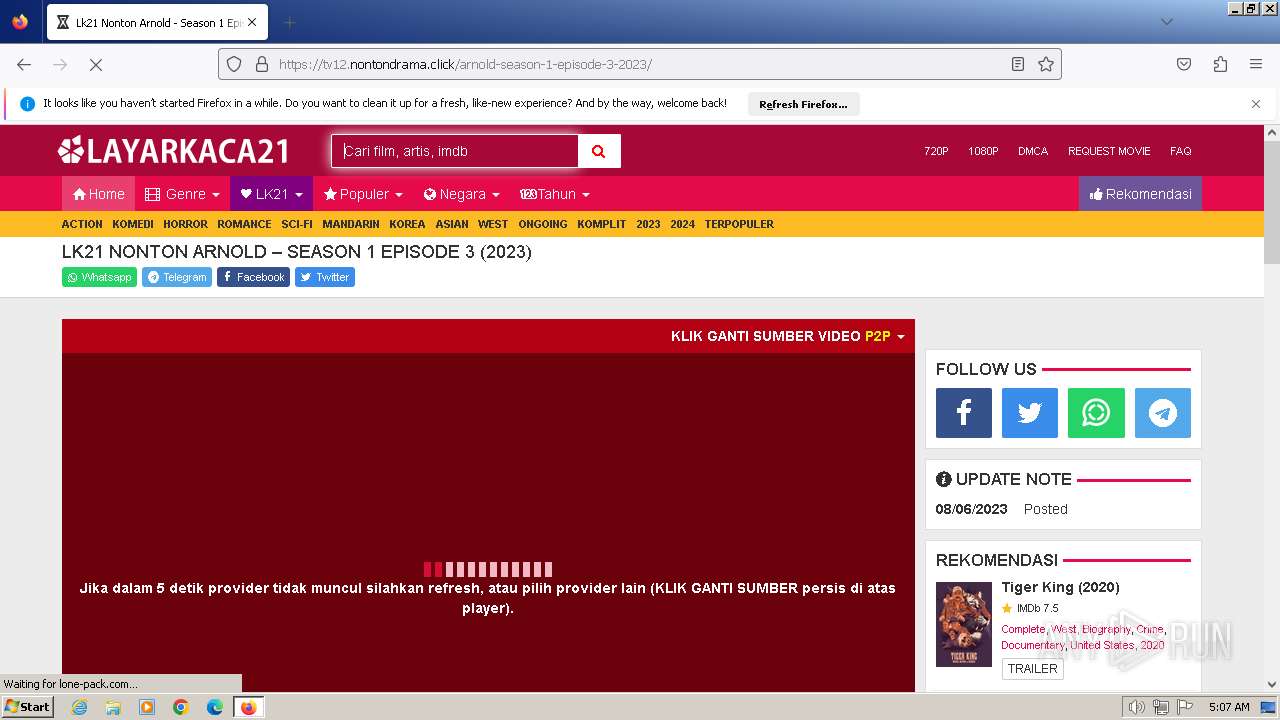 Malware analysis d21.team Malicious activity | ANY.RUN - Malware Sandbox Online