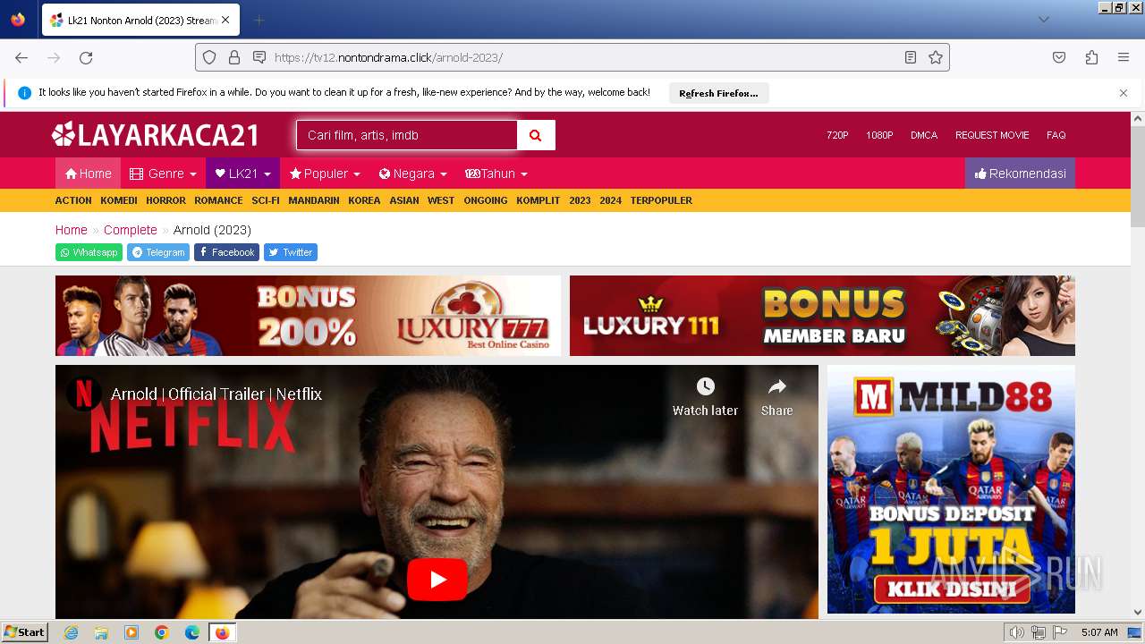 Malware analysis d21.team Malicious activity | ANY.RUN - Malware Sandbox Online