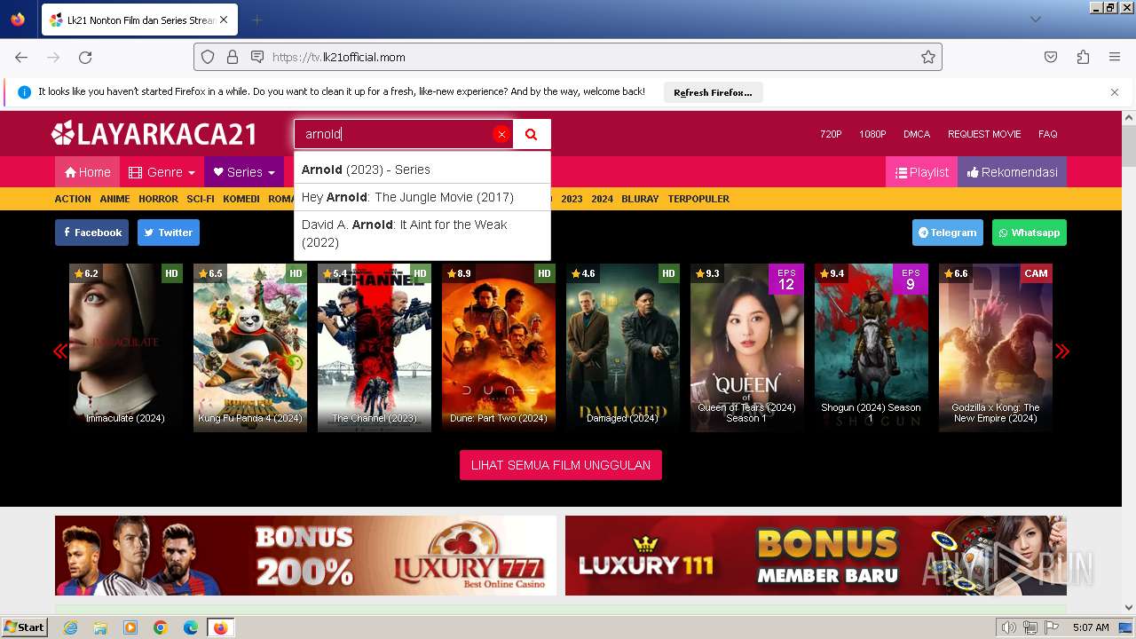 Malware analysis d21.team Malicious activity | ANY.RUN - Malware Sandbox Online