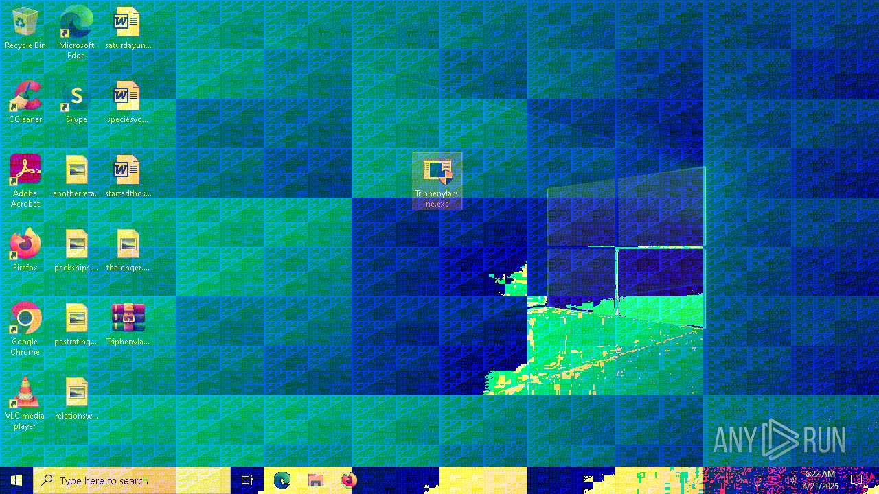 Malware analysis Triphenylarsine.zip Malicious activity | ANY.RUN ...